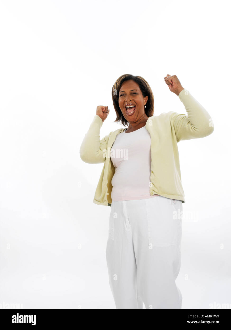 Chubby middle aged woman hi-res stock photography and images - Alamy