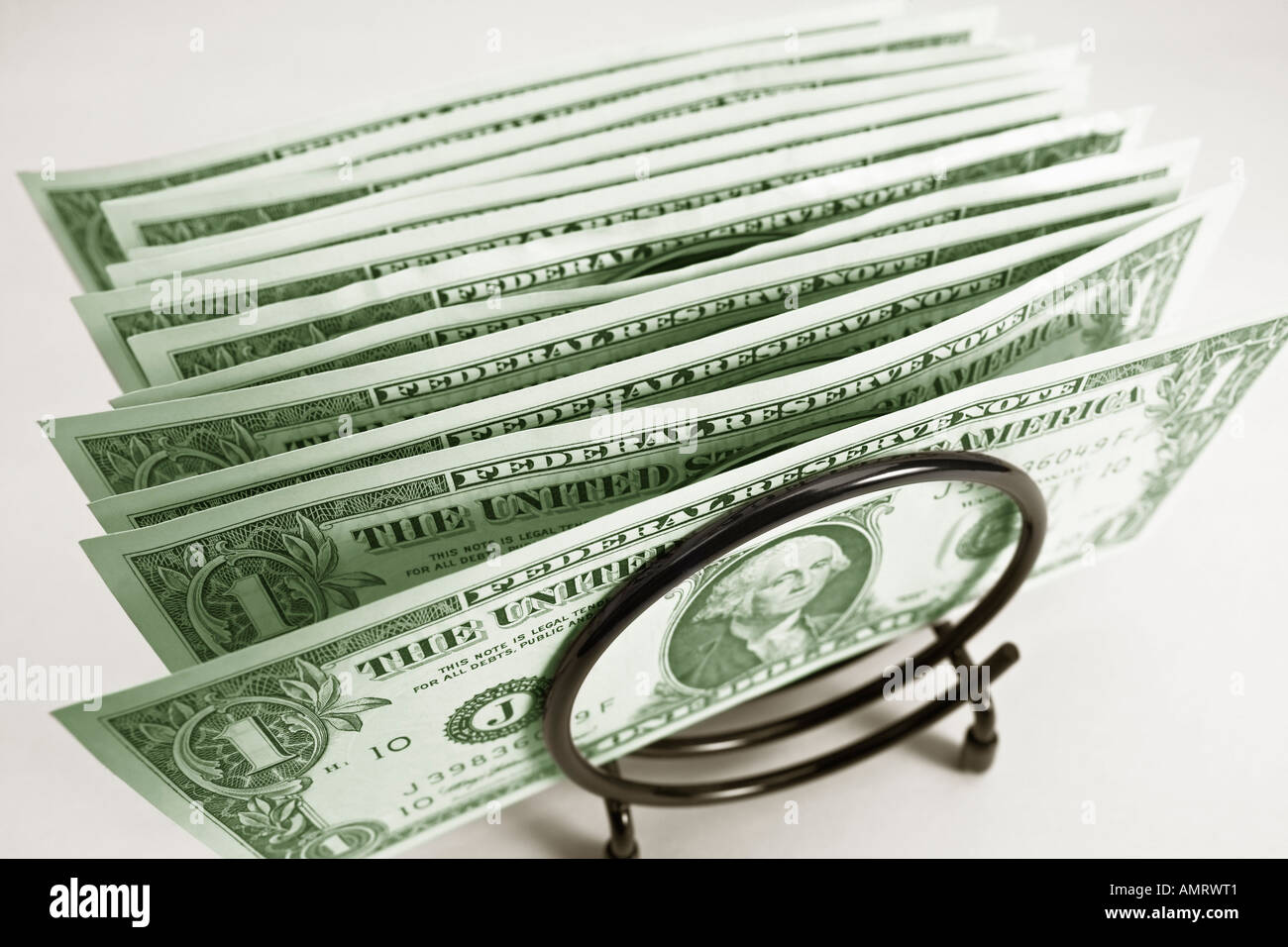 American One Dollar Bills Stock Photo - Alamy