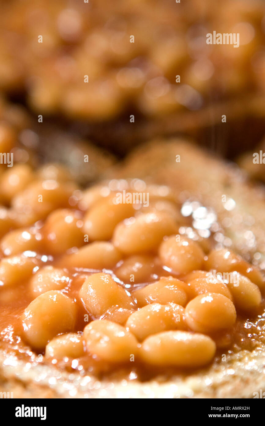 Beans on toast Stock Photo - Alamy