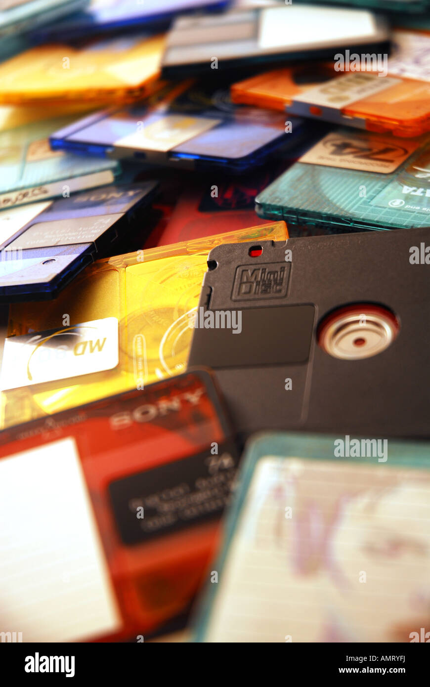 Mini disc hi-res stock photography and images - Alamy