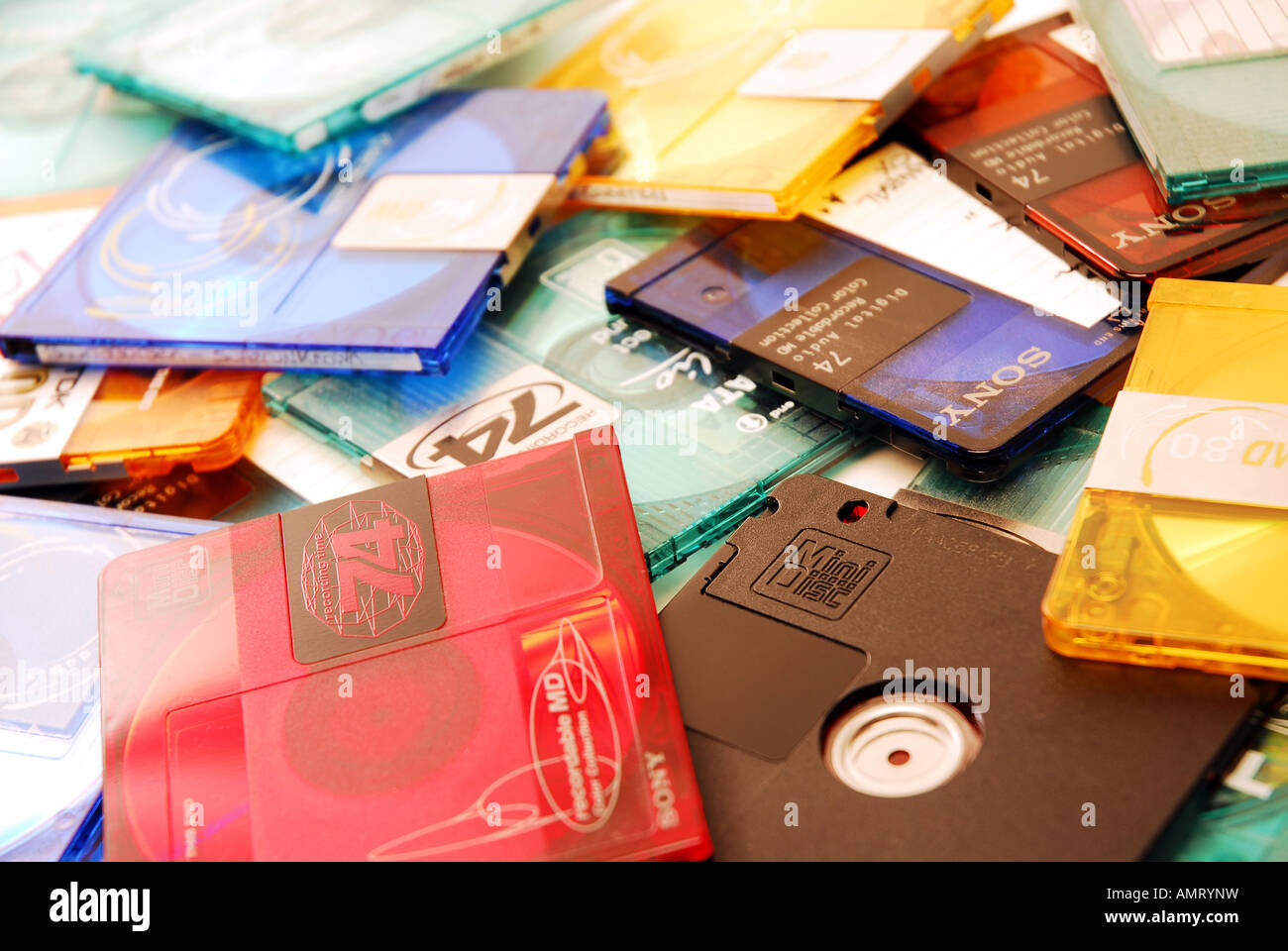 Mini disc hi-res stock photography and images - Alamy