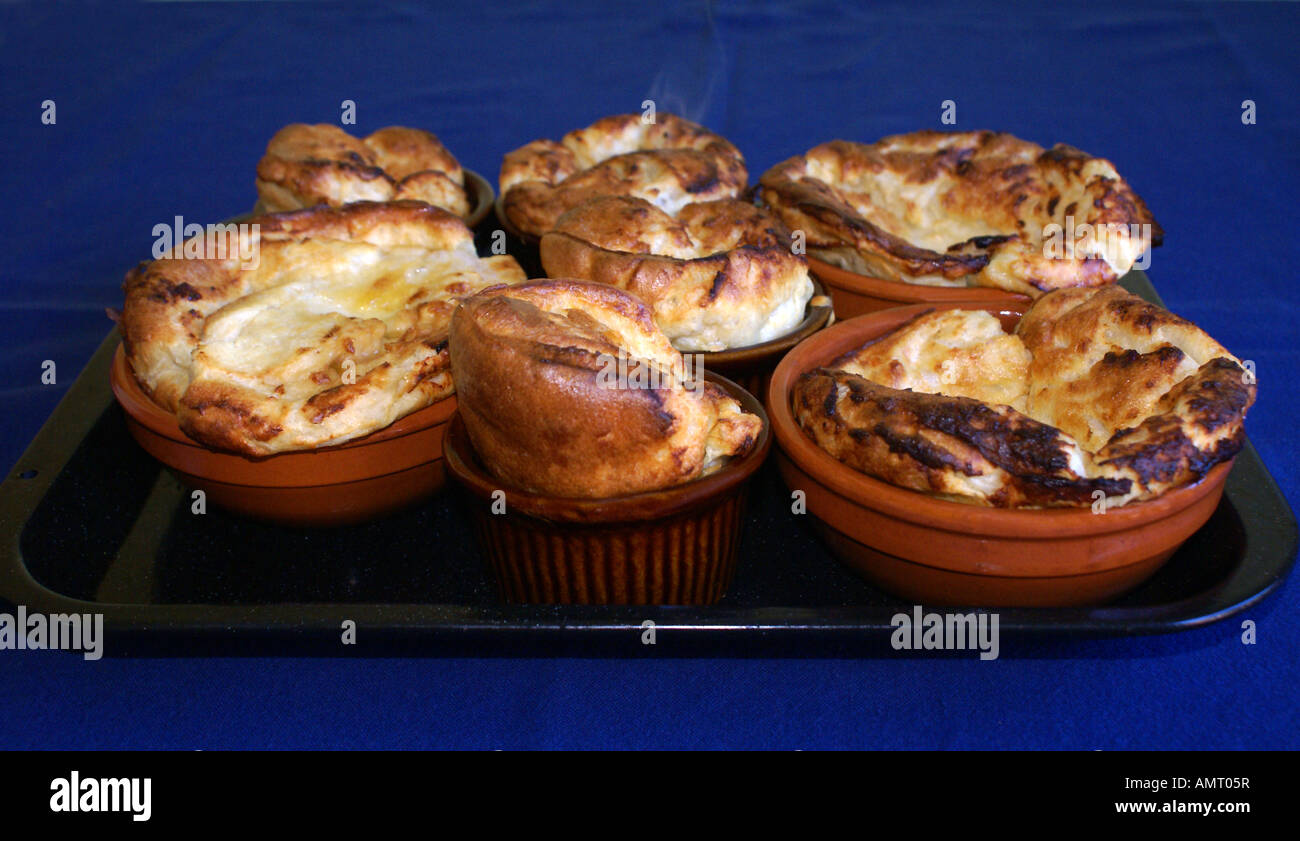 Traditional Yorkshire Puddings cooked in England UK Stock Photo - Alamy