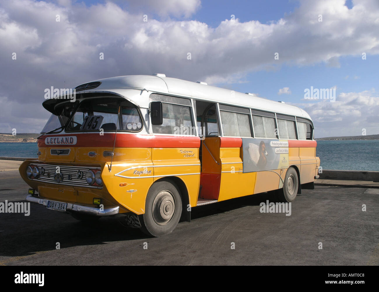 Old yellow bus in malta hi-res stock photography and images - Alamy