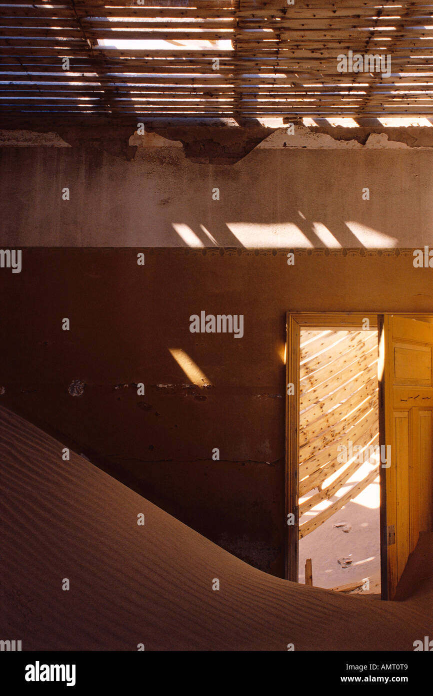 Deserted Building, Pomona, Namibia Stock Photo - Alamy