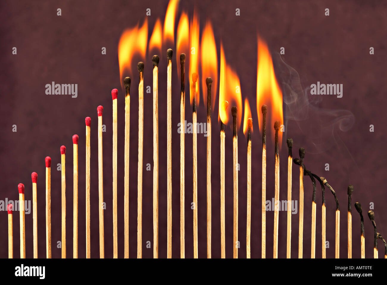 Fire domino hi-res stock photography and images - Alamy