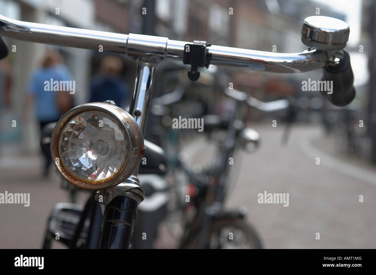 Still life with an old bicycle in Amersfoort, Netherlands Stock Photo ...
