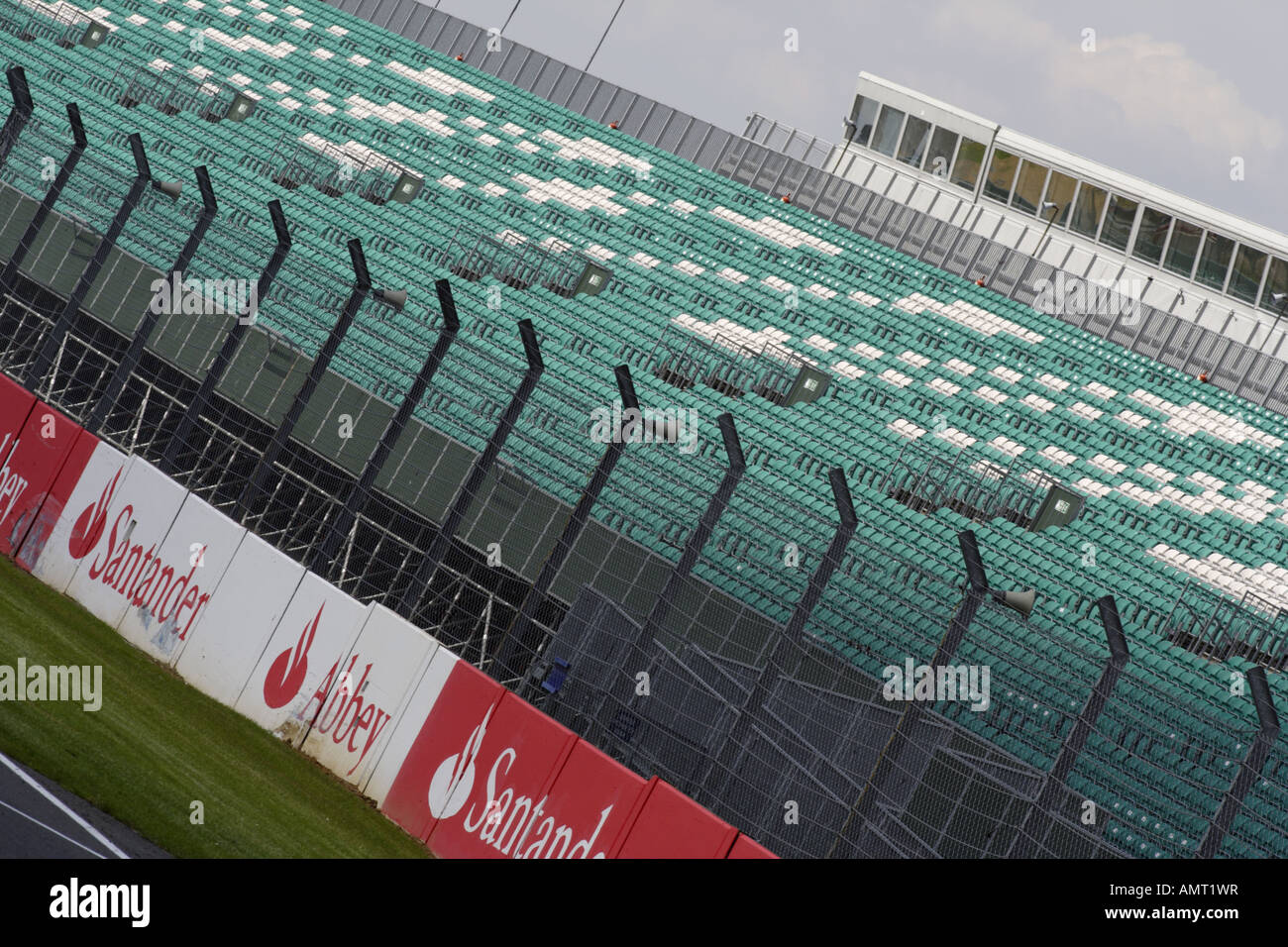 Seating at Silverstone Stock Photo - Alamy