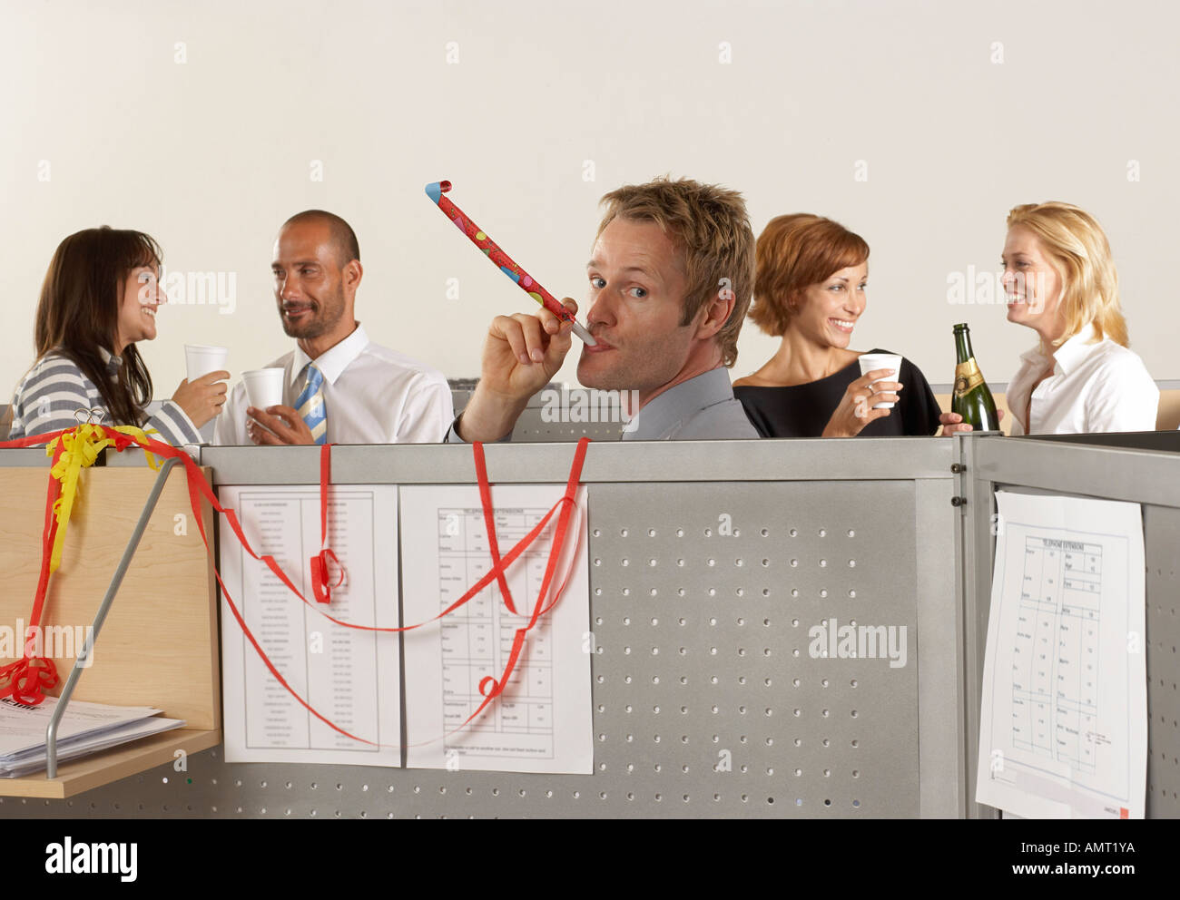 Drunk Woman Office Party High Resolution Stock Photography and Images ...