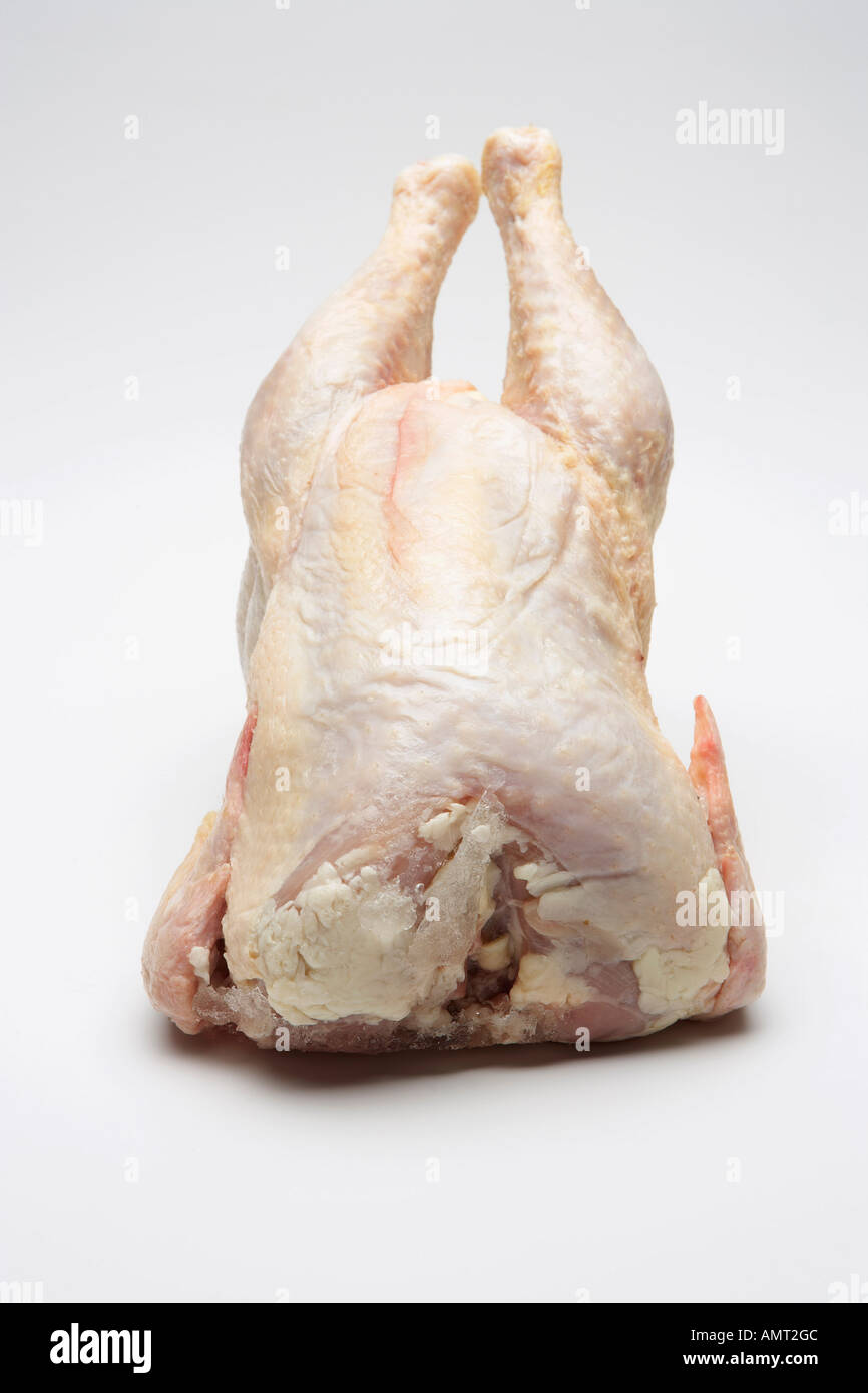 Raw Whole Chicken With Head