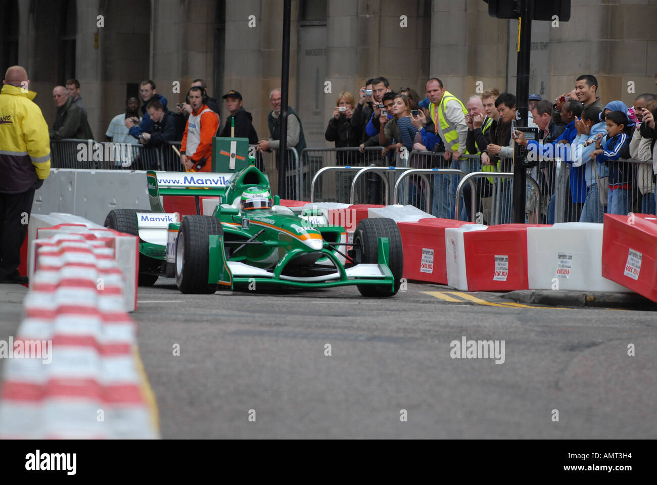 A1 Grand Prix's Manchester street parade Stock Photo - Alamy