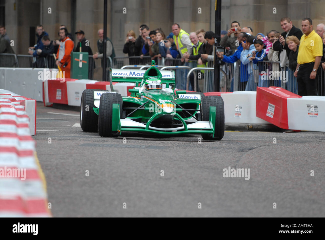 A1 Grand Prix's Manchester street parade Stock Photo - Alamy