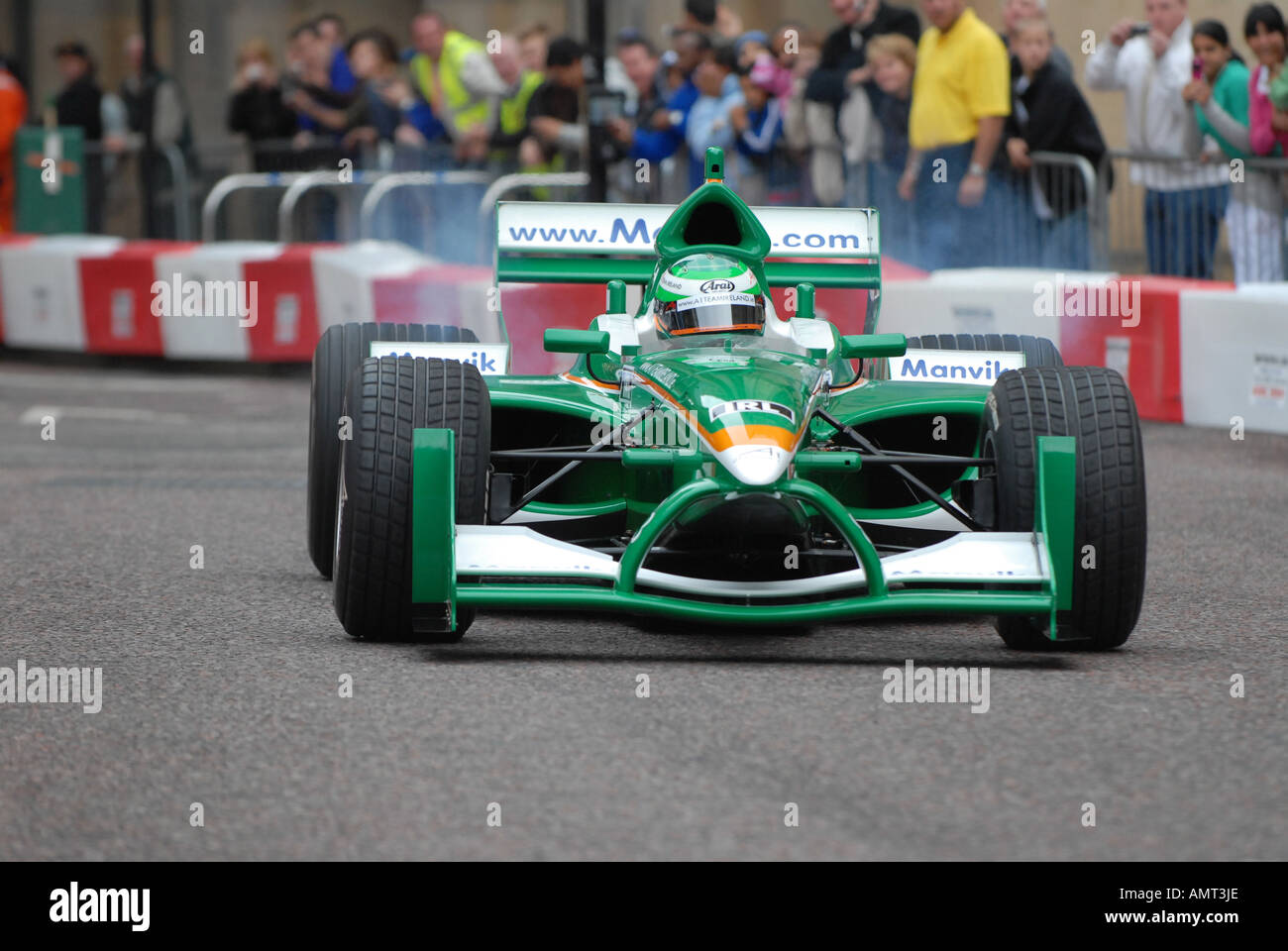 A1 Grand Prix's Manchester street parade Stock Photo - Alamy