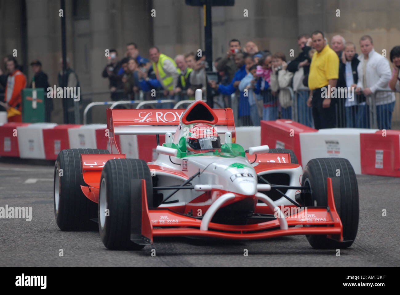 A1 Grand Prix's Manchester street parade Stock Photo - Alamy
