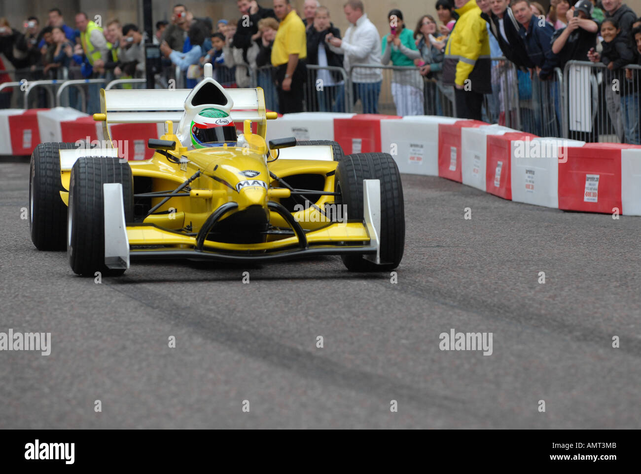 A1 Grand Prix's Manchester street parade Stock Photo - Alamy