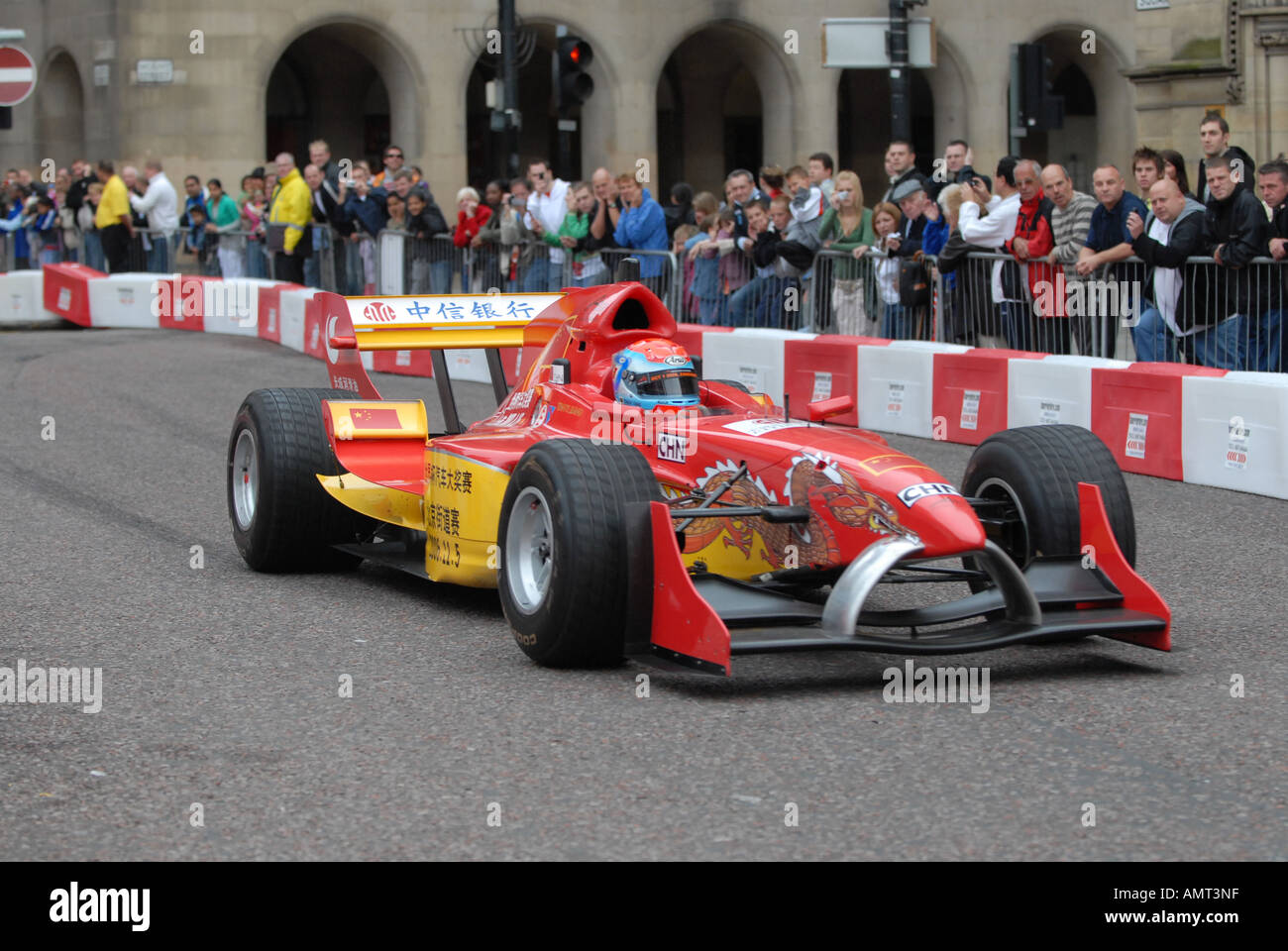 A1 Grand Prix's Manchester street parade Stock Photo - Alamy