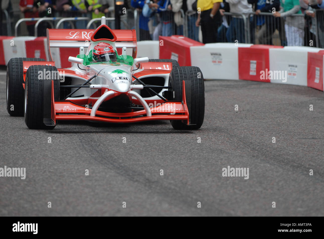 A1 Grand Prix's Manchester street parade Stock Photo - Alamy