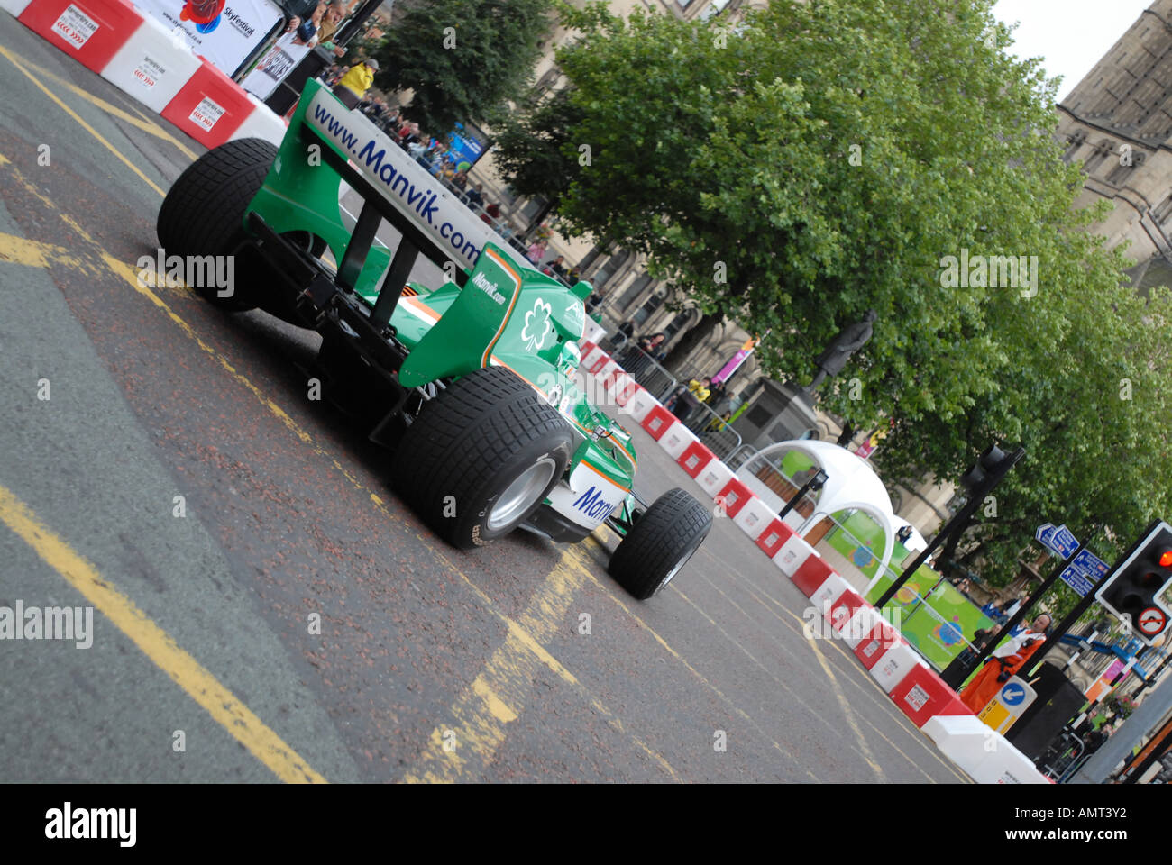 team ireland a1 GP Grand prix car manchester Stock Photo - Alamy