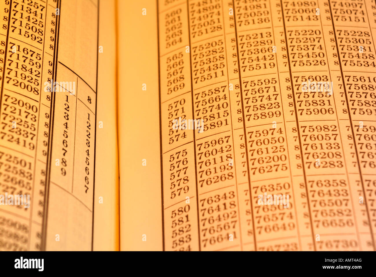Logarithm tables hi-res stock photography and images - Alamy