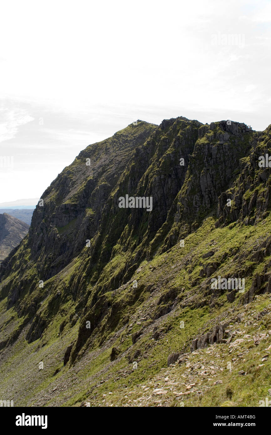 Snowdon peak miners track hi-res stock photography and images - Alamy