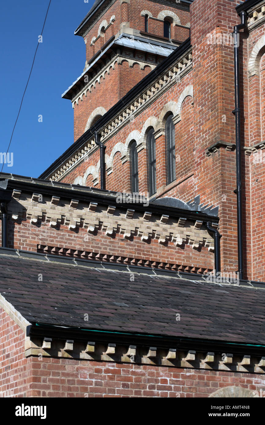 Italianate detailing and polychromatic brickwork on the recently ...