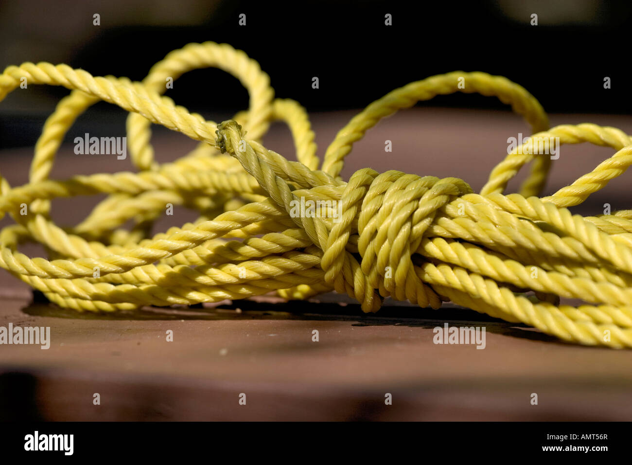 Coil of rope Stock Photo - Alamy