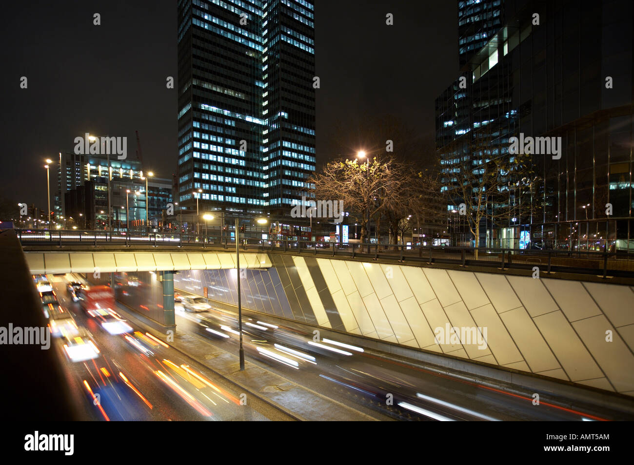 traffic on the A40 Marlylebone road in London England UK Stock Photo ...