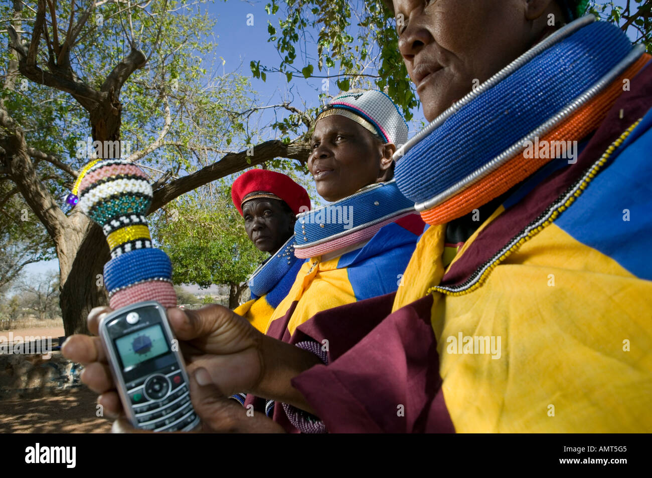 Ndebele Ladies, Mabhoko Cultural Village, North Western Province, South ...