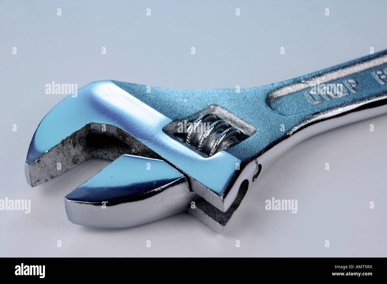 Adjustable wrench (spanner Stock Photo - Alamy