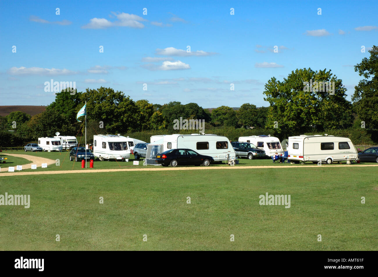 Caravan rally in the new forest hi-res stock photography and images - Alamy