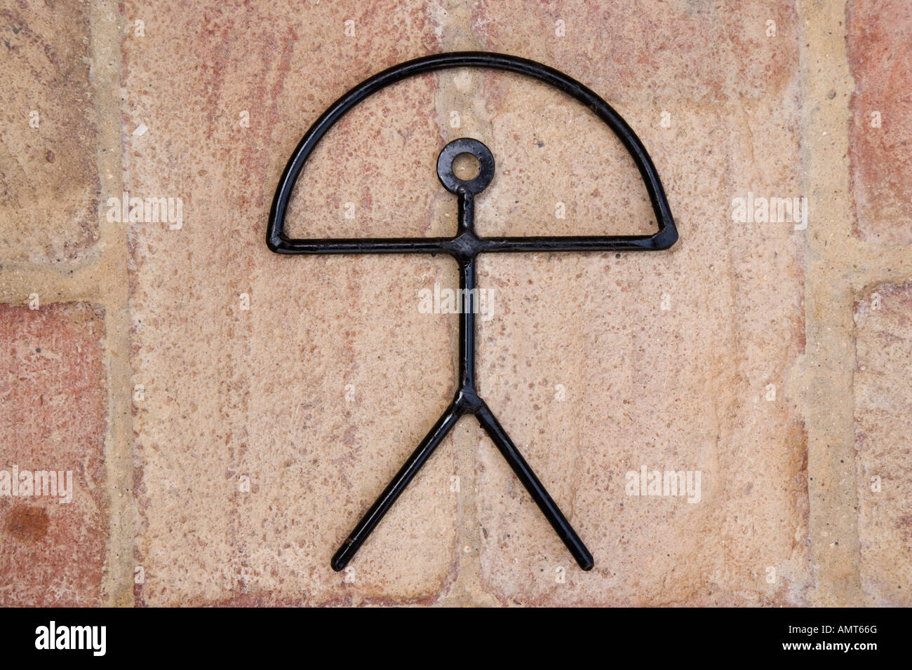 Indalo Prehistoric magical symbol of man holding rainbow adapted as ...