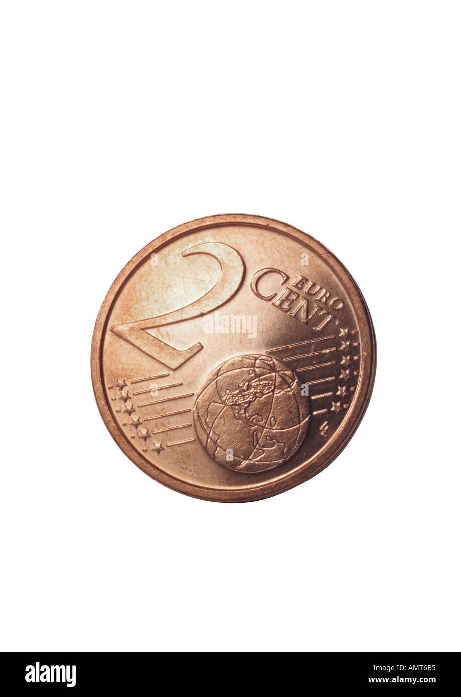 2 Euro Cent Stock Photo - Alamy