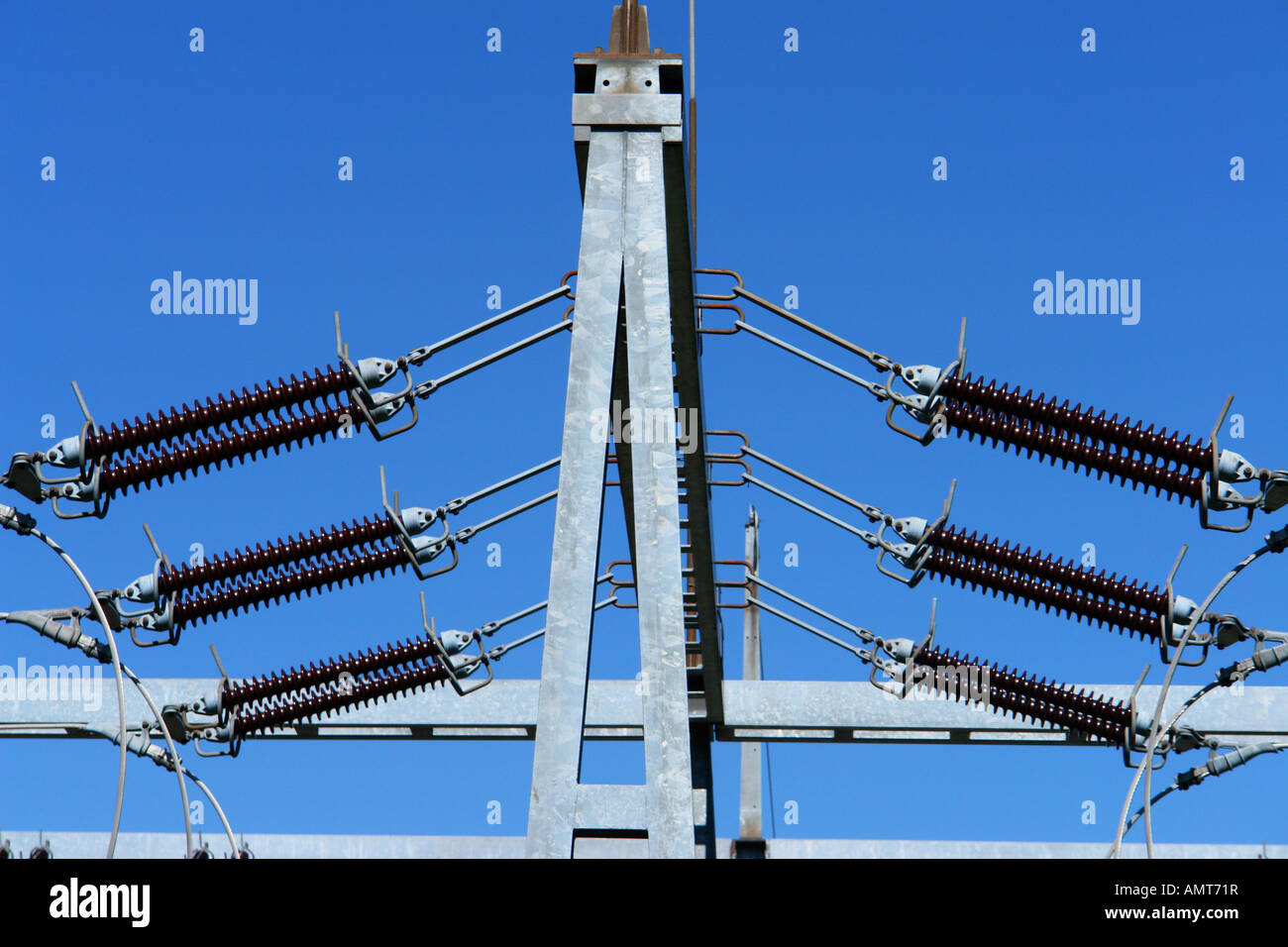 photo of power pole Stock Photo - Alamy