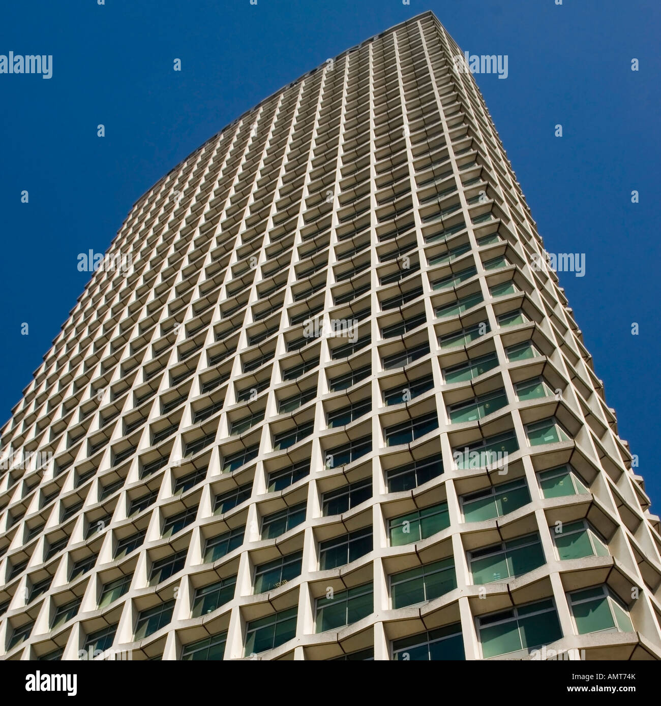 Substantial concrete and glass office building of Centre Point in ...