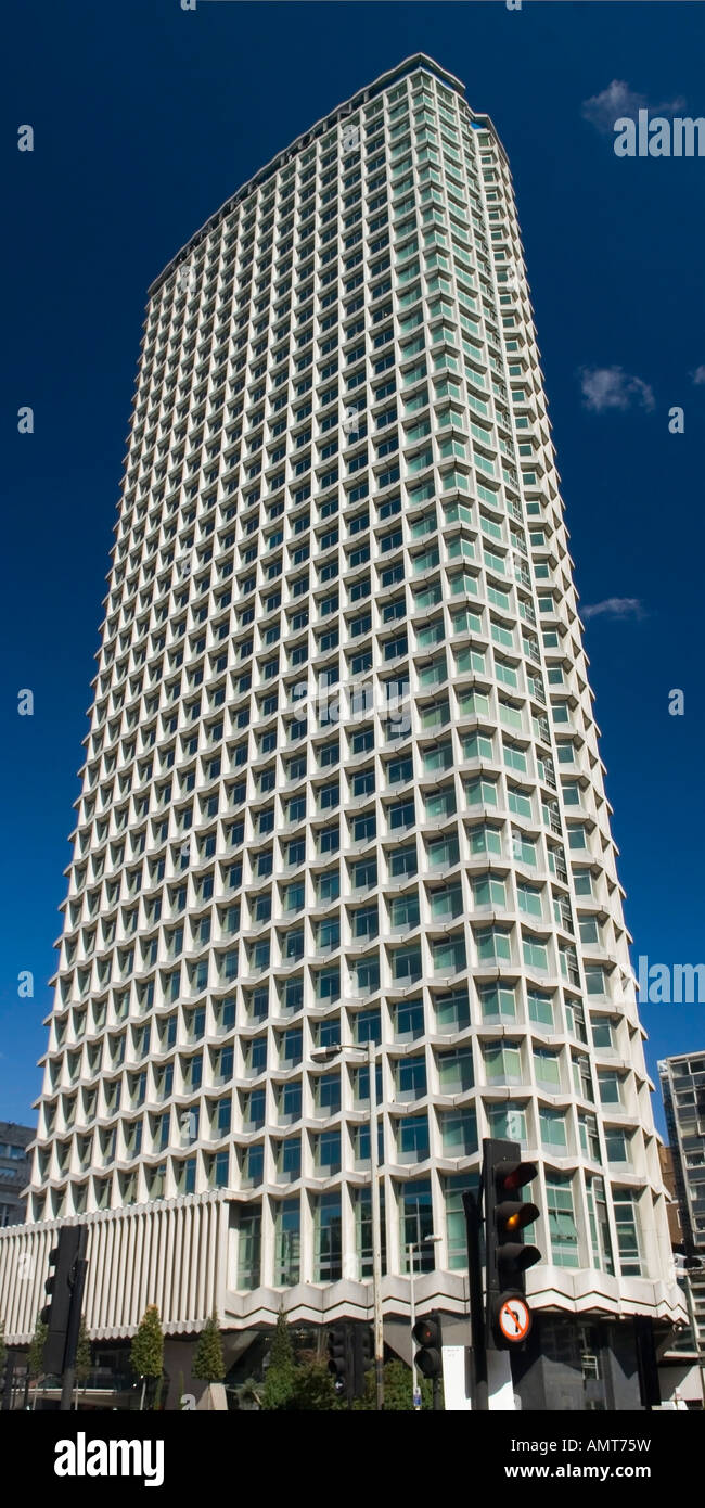 Substantial concrete and glass office building of Centre Point in ...