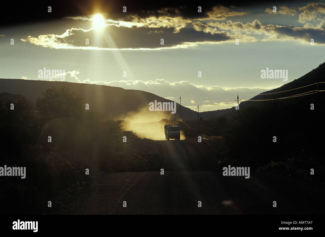 Vehicle dust cloud hi-res stock photography and images - Alamy