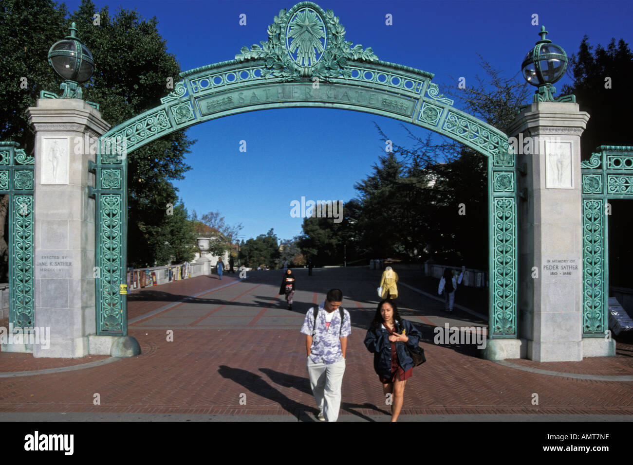Sather gate hi-res stock photography and images - Alamy