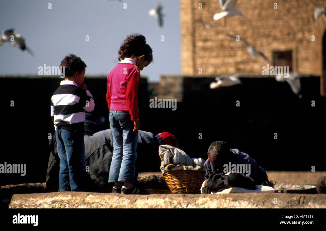 Morocco Family Children Holiday High Resolution Stock Photography and ...
