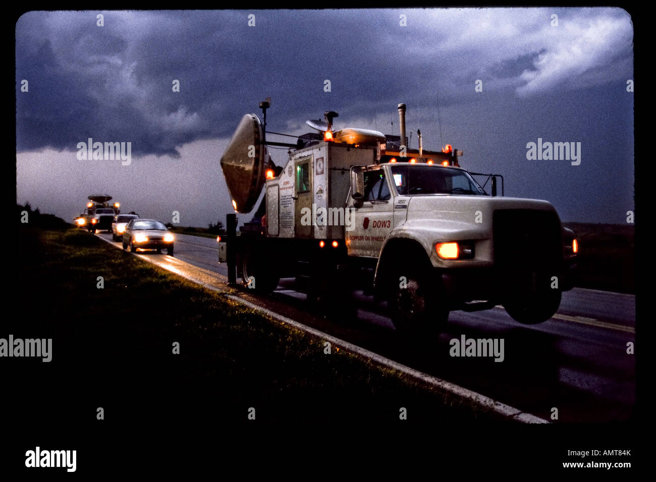 The Doppler on Wheels radar truck Stock Photo - Alamy