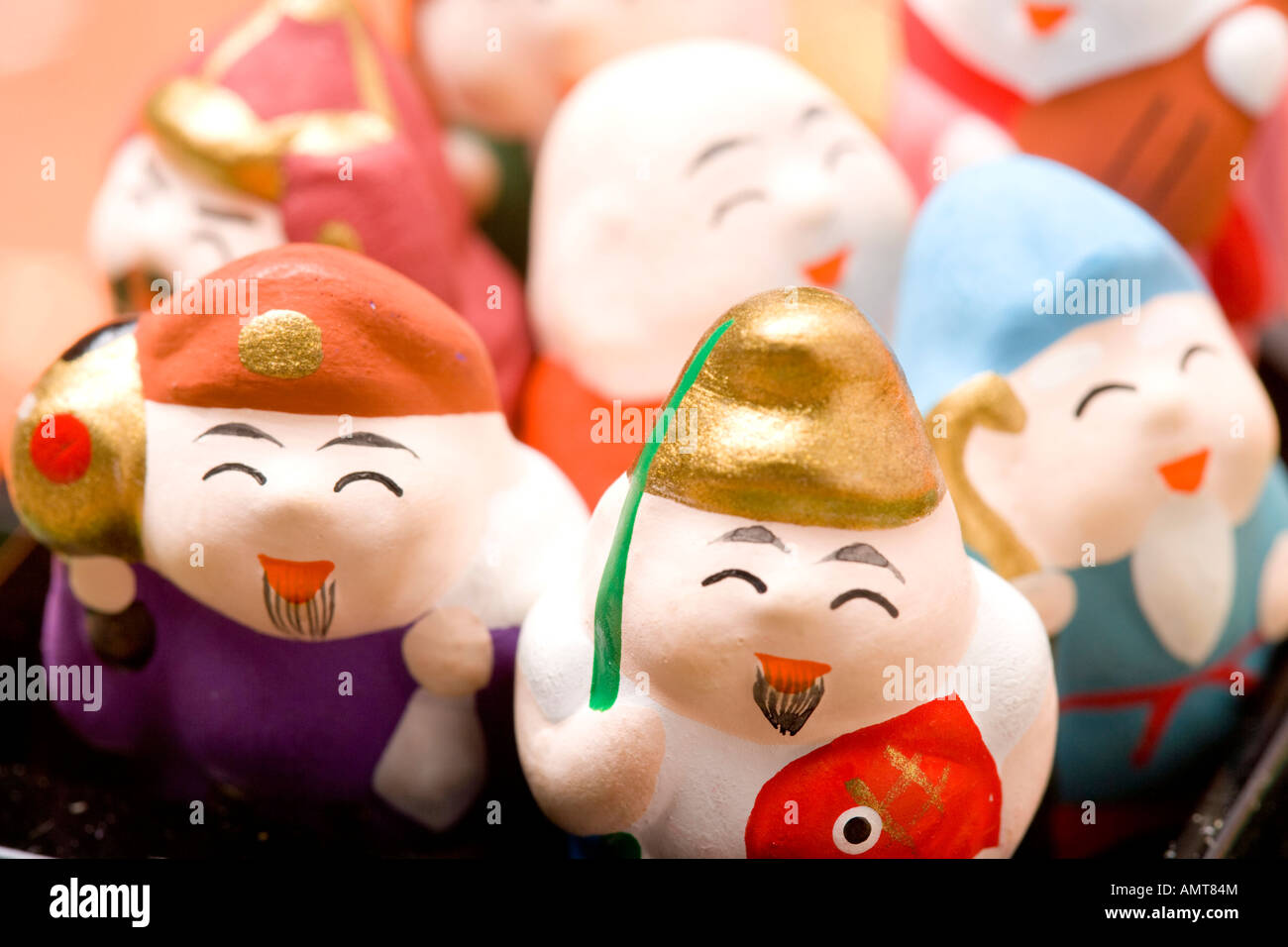 Seven Gods of Good Fortune Stock Photo - Alamy