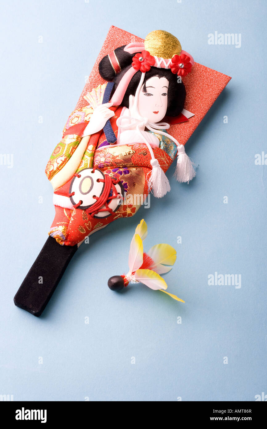 Japanese battledore hi-res stock photography and images - Alamy