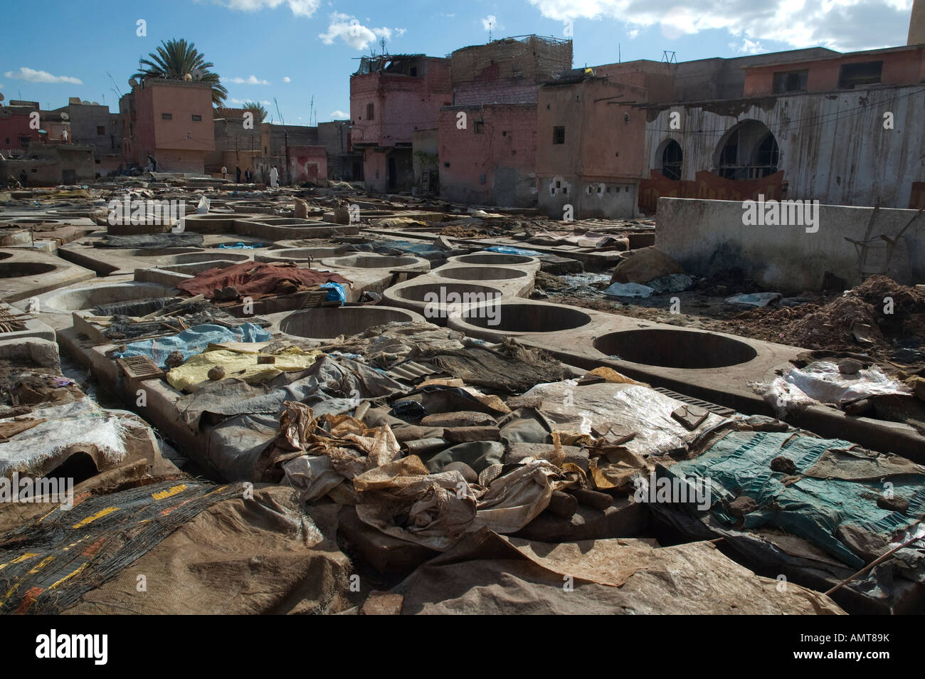 Tanneries in Marrakech Stock Photo - Alamy