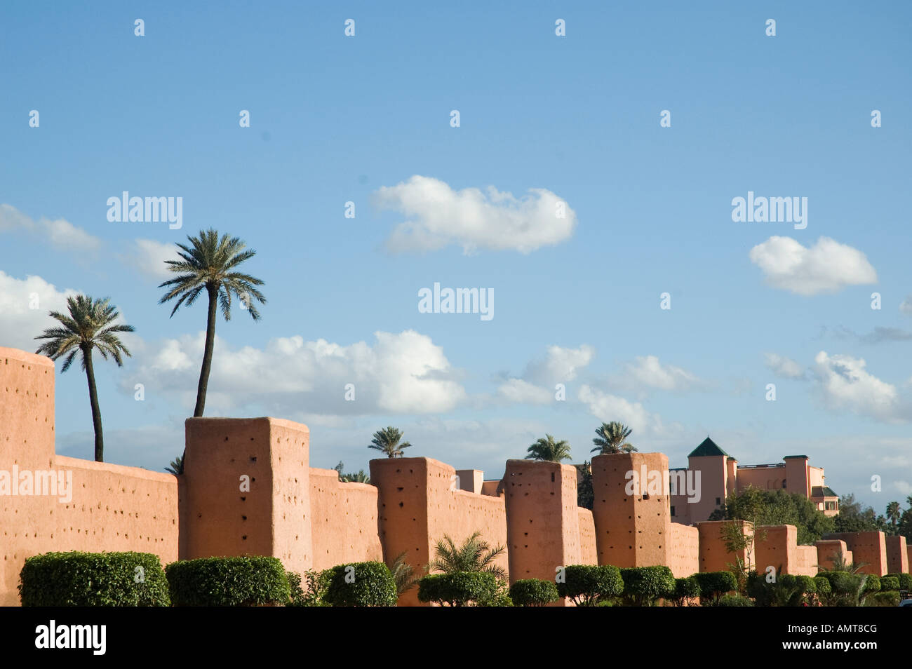 City walls of Marrakech Stock Photo - Alamy