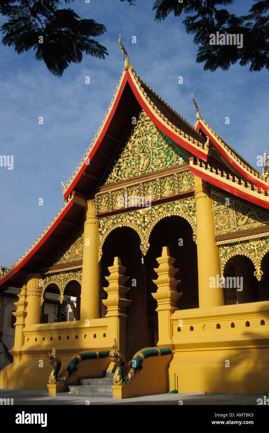 Laos, Vientiane, Wat Mixai Stock Photo - Alamy