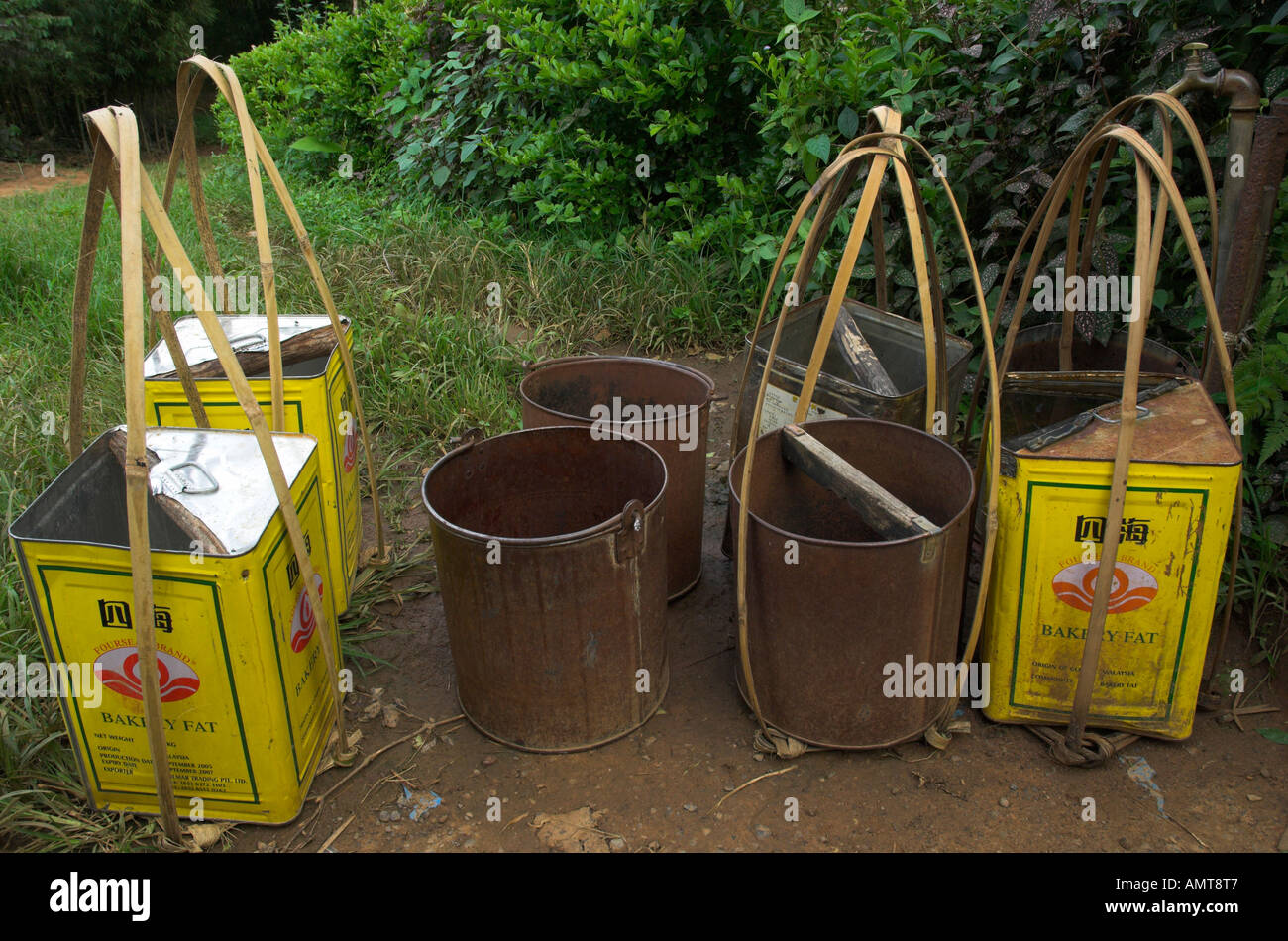 Fetching water buckets hi-res stock photography and images - Alamy
