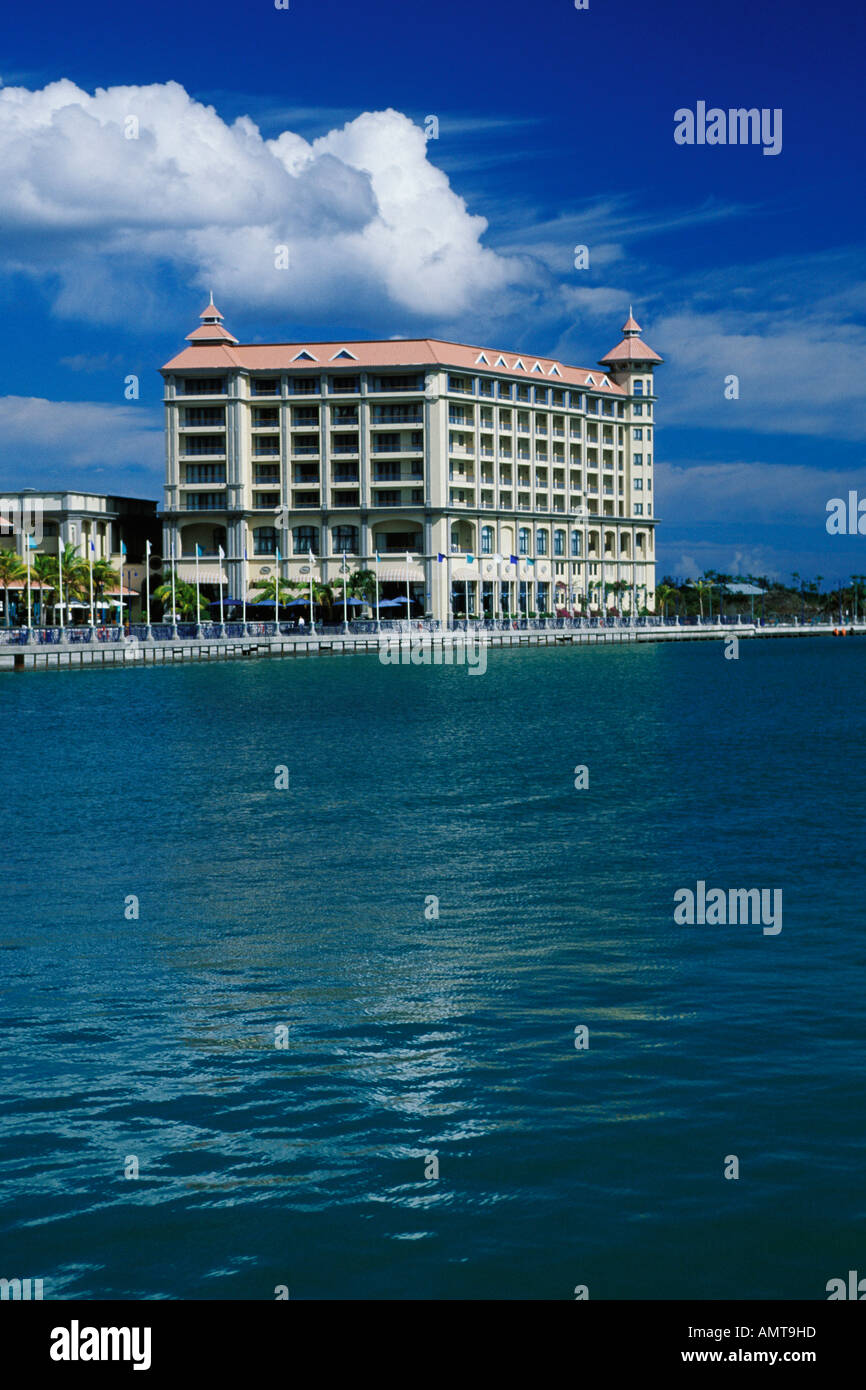 Mauritius, Port Louis, Labourdonnais Hotel, Le Caudan Waterfront Stock ...