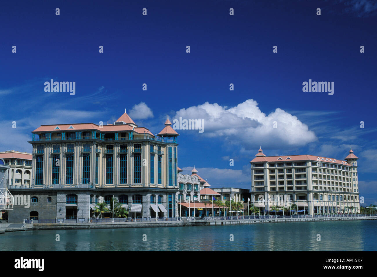 Mauritius, Port Louis, Le Caudan Waterfront Stock Photo - Alamy