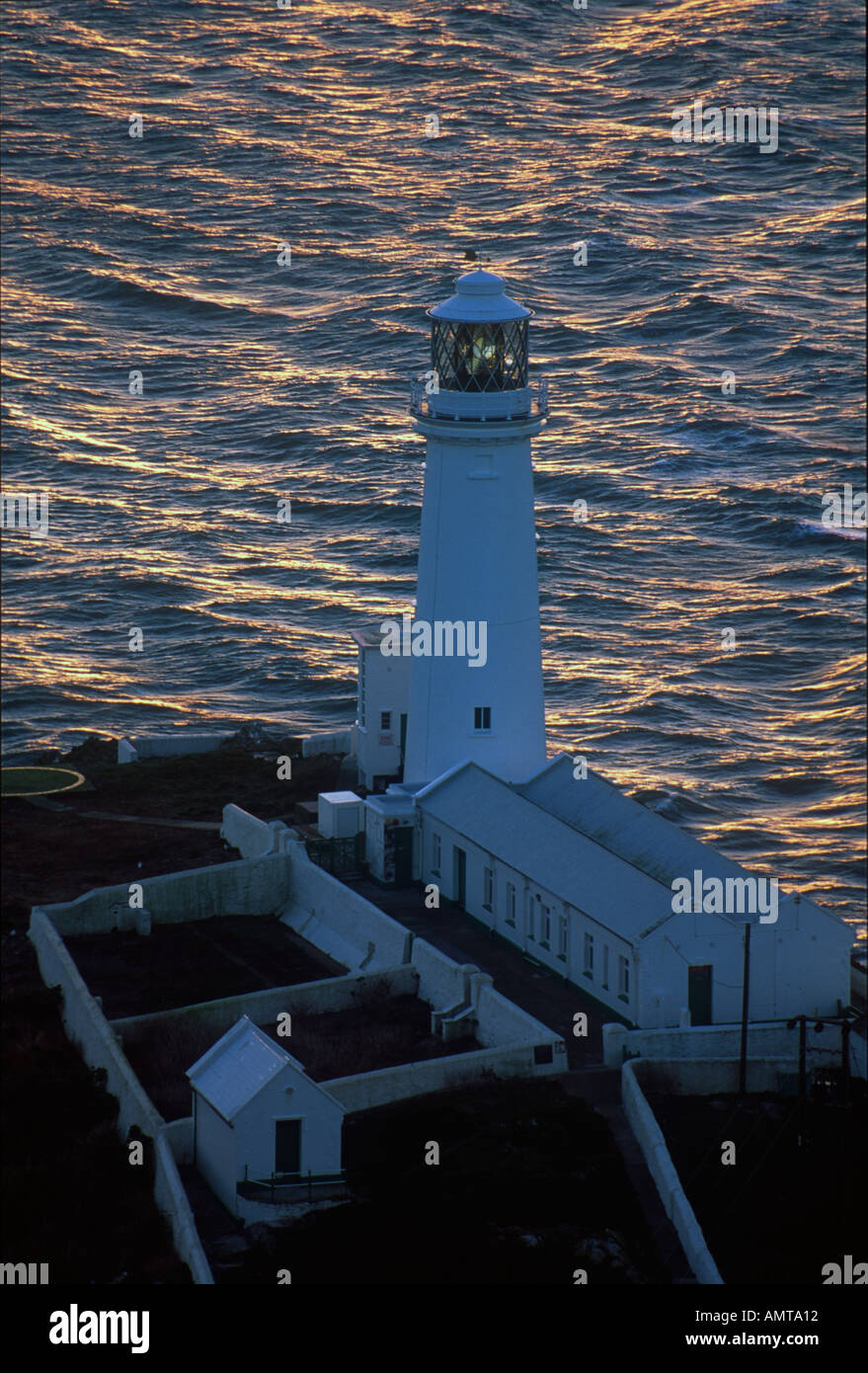 South stack lighthouse anglesey waves hi-res stock photography and ...