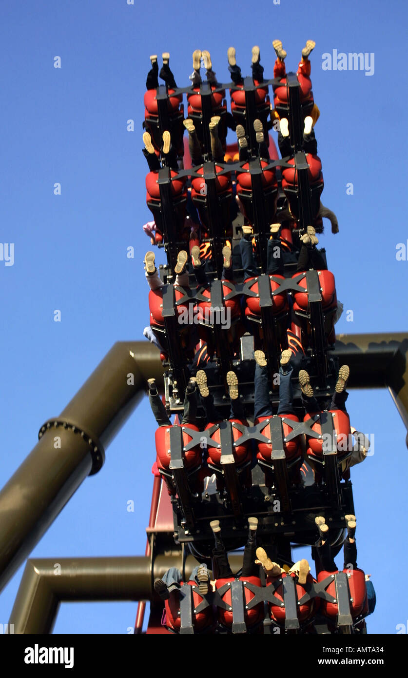 Nemesis roller coaster hi-res stock photography and images - Alamy