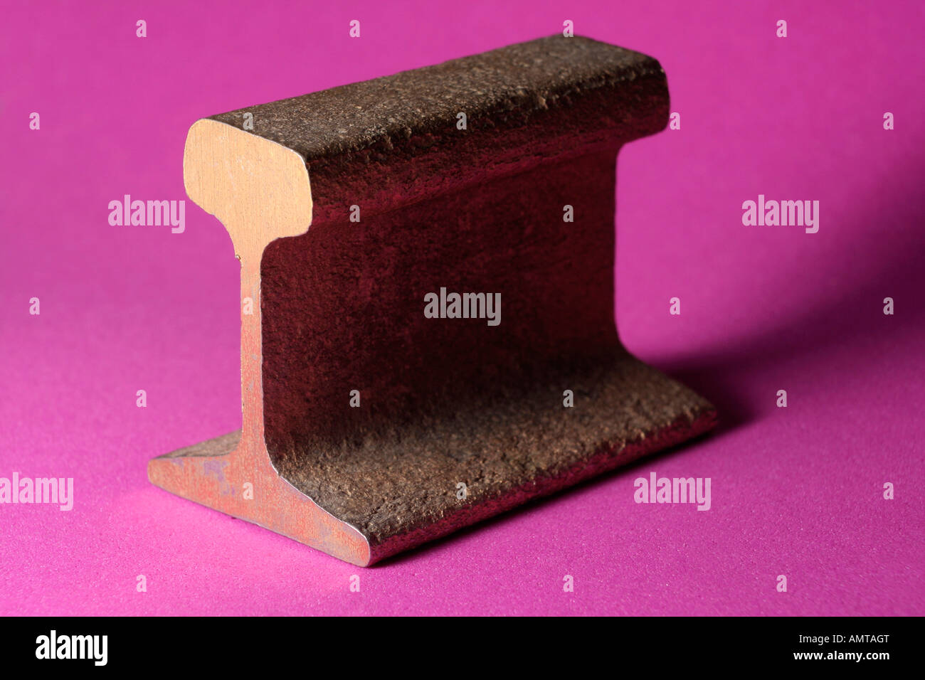 Flanged t rail hi-res stock photography and images - Alamy