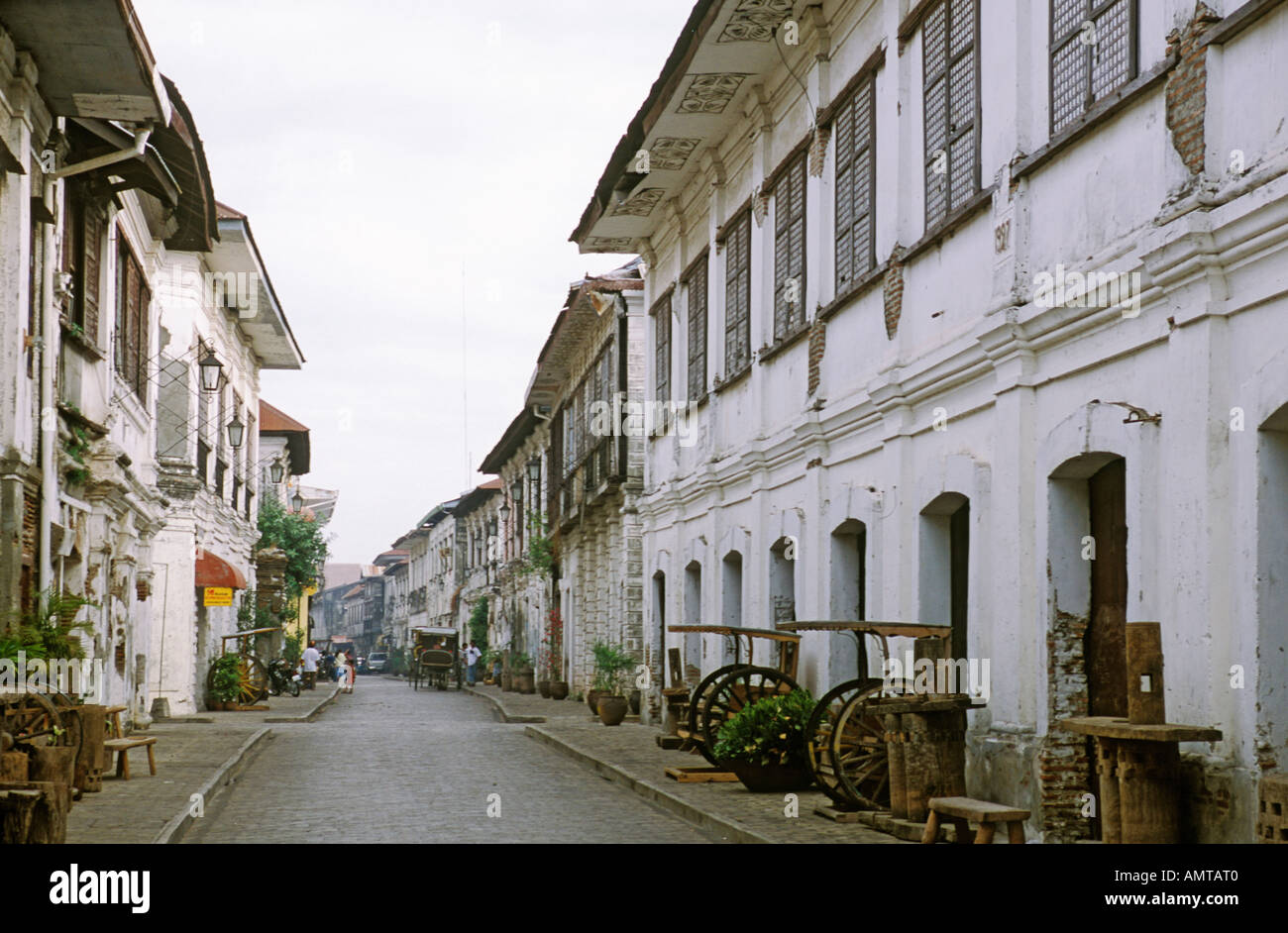 Mestizo district vigan hi-res stock photography and images - Alamy